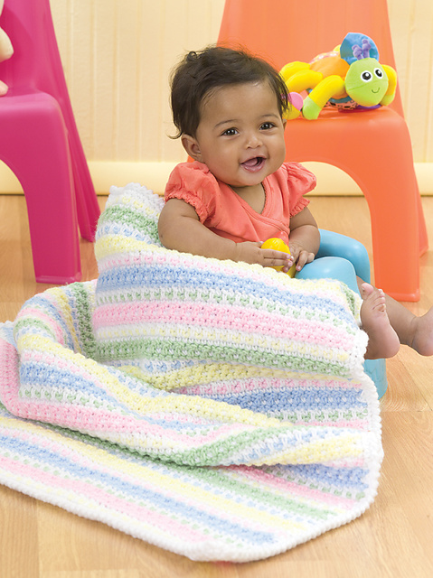 Ravelry: Soft Rainbow Crochet Blanket pattern by Anne Halliday