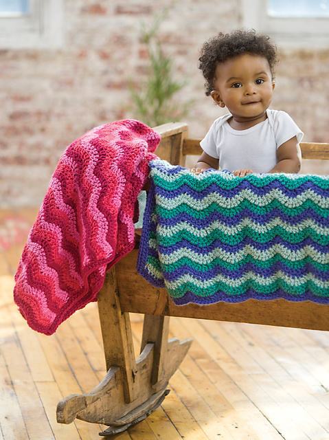 Ravelry: Over the Rainbow Baby Blanket pattern by Debbie Stoller