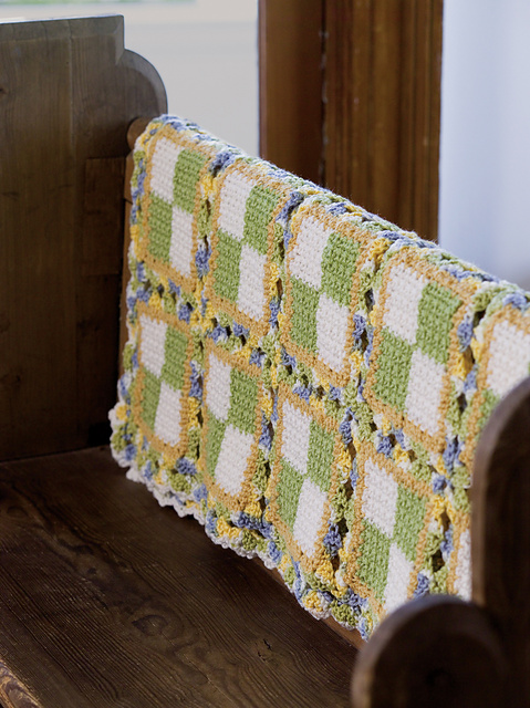 Ravelry: Four Square & Shells pattern by Katherine Eng