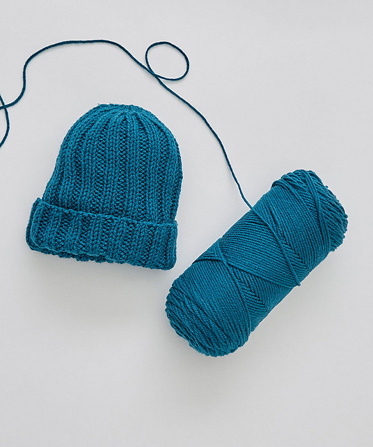 Ravelry: Beginner Knit Hat pattern by Laura Bain