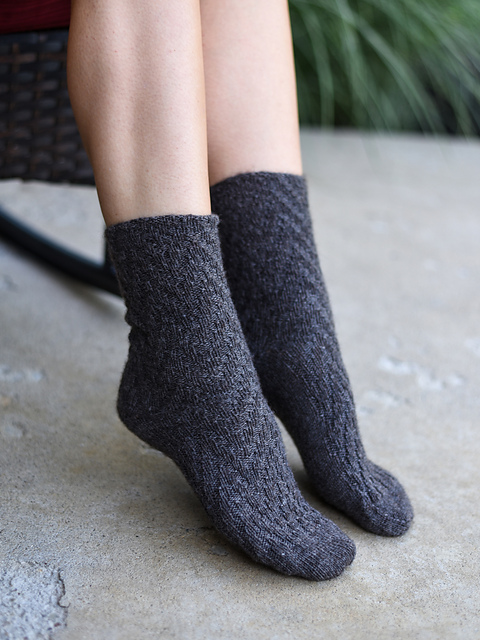 Ravelry: Dolomite Sock pattern by Anne Hanson