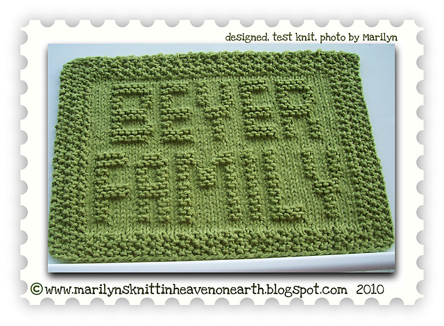 Ravelry: Beyer Family pattern by Marilyn Wallace