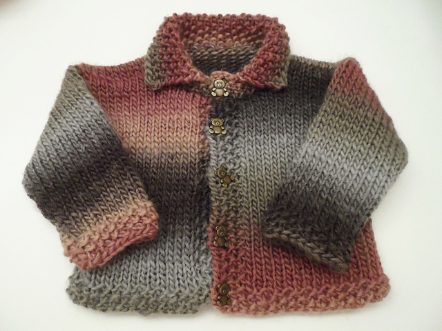 Ravelry: Marcie's Very Easy Baby Sweater pattern by Marcie Brooks
