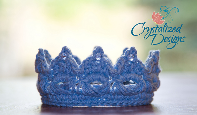 Ravelry: Perfect Prince/Princess Crown pattern by Crystalized Designs