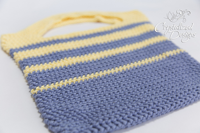Ravelry: Sky and Sunshine Bag pattern by Crystalized Designs