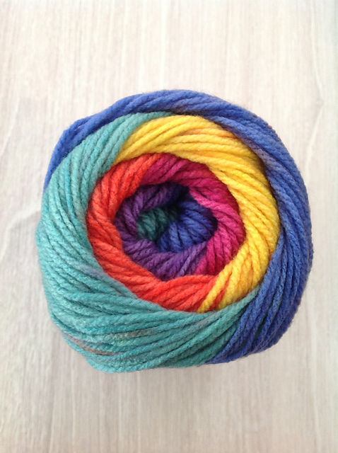 Ravelry: Value Ball Rainbow 8 ply