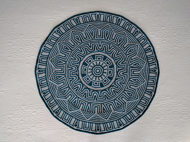 Ravelry: ccdoug's Labyrinth Rug