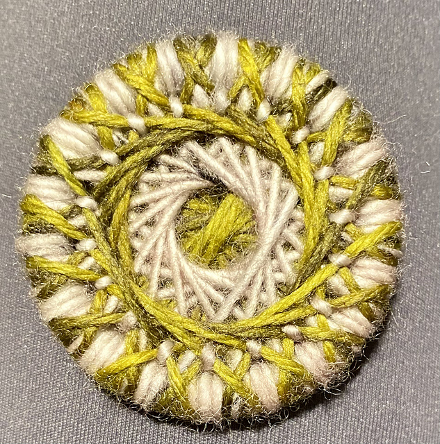 Ravelry: cckillingsworth's Threaded Buttons - Dorset & Zwirnknopf