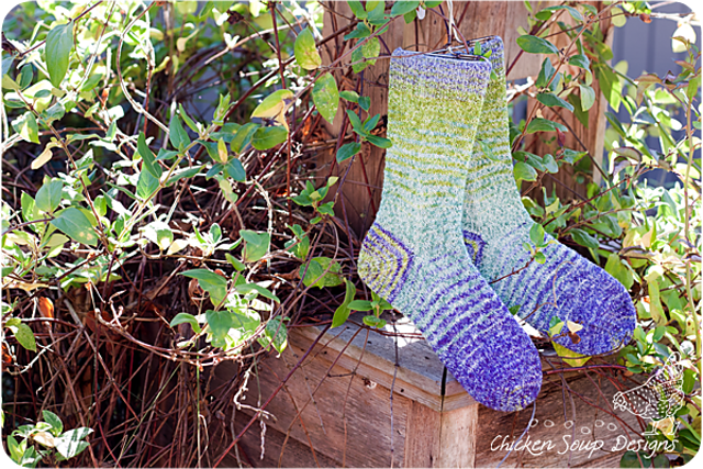 Ravelry: cdanielshafer's Hyacinth AfterThought Heel Socks