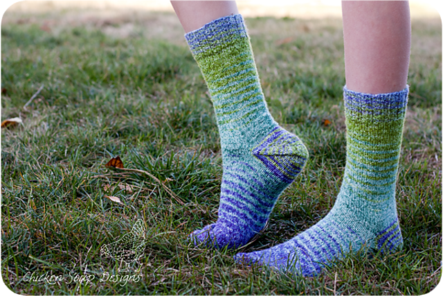 Ravelry: cdanielshafer's Hyacinth AfterThought Heel Socks