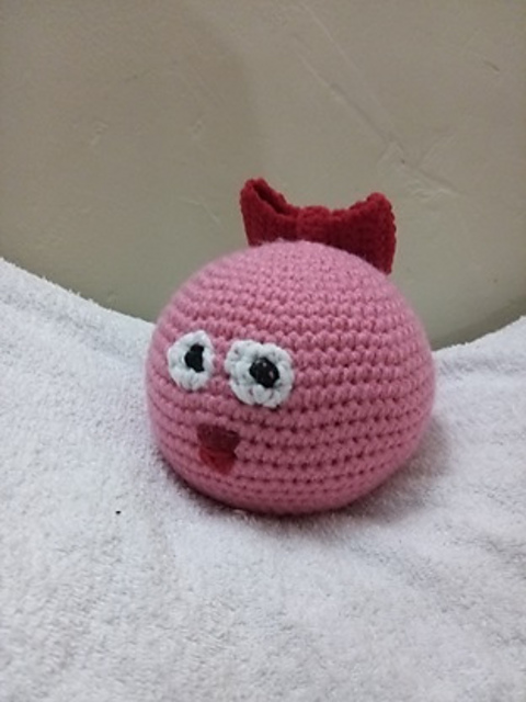 Ravelry: Girl Blob (Kirby) pattern by Christjan Bee