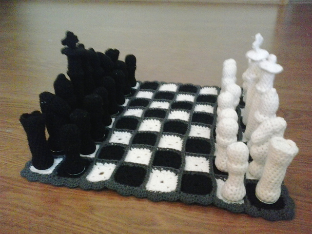 Ravelry: Chess Set pattern by Christjan Bee