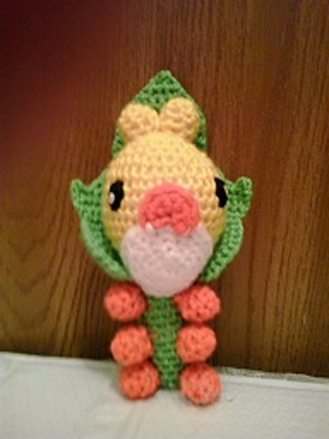 Ravelry: #540 Sewaddle (Pokemon) pattern by Christjan Bee