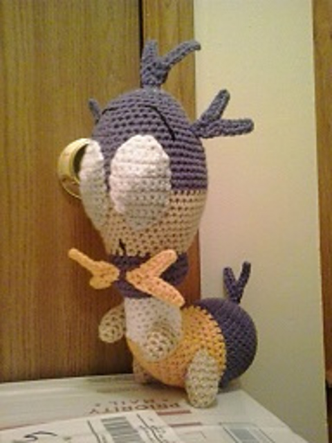 Ravelry: #824 Blipbug (Pokemon) pattern by Christjan Bee