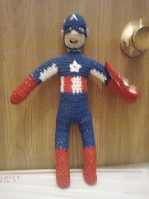 Ravelry: Captain America pattern by Christjan Bee
