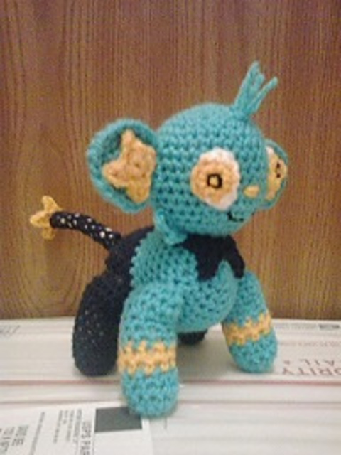 Ravelry: #403 Shinx (Pokemon) pattern by Christjan Bee