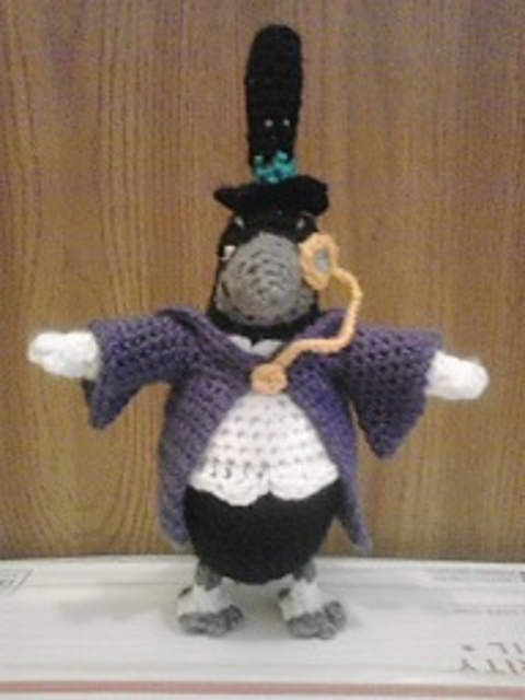 Ravelry: Poe (Ruby Gloom) pattern by Christjan Bee