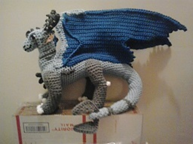 Ravelry: Arson Dragon (Fragile) pattern by Christjan Bee