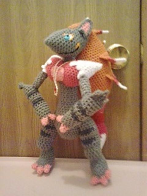 Ravelry: Valerie the Zoroark pattern by Christjan Bee