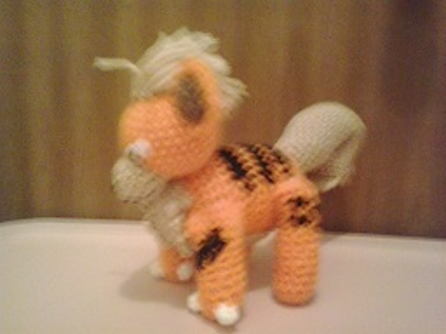 Ravelry: #058 Growlithe (Pokemon) pattern by Christjan Bee