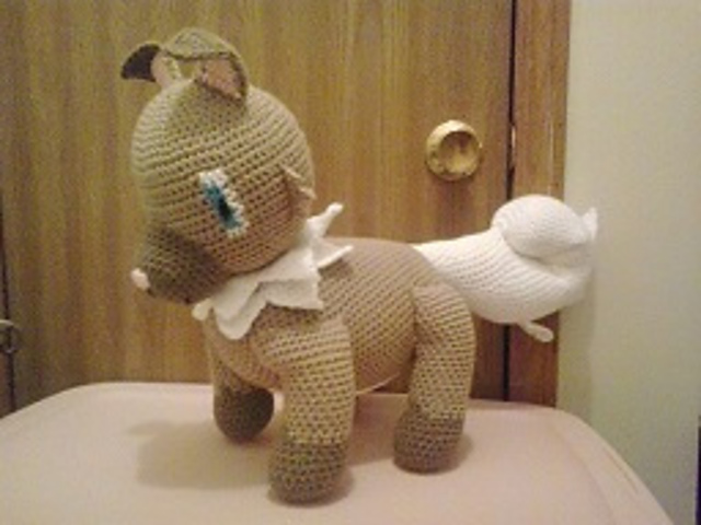 Ravelry: #744 Large Rockruff (Pokemon) pattern by Christjan Bee