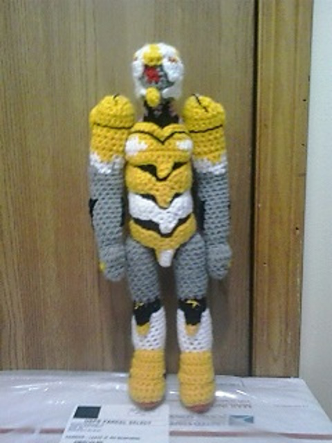 Ravelry: Eva Unit-00 (Neon Genesis Evangelion) pattern by Christjan Bee