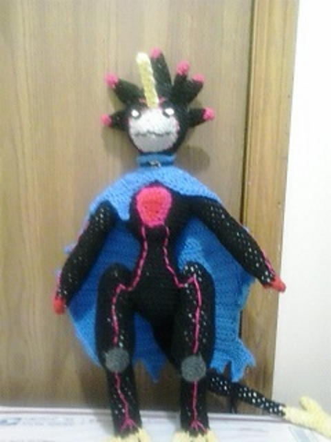 Ravelry: Gulus Gammamon (Digimon) pattern by Christjan Bee