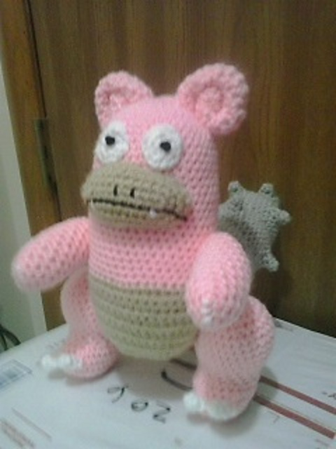 Ravelry: #080 Slowbro (Pokemon) pattern by Christjan Bee