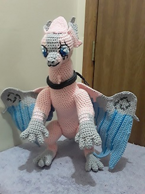 Ravelry: Adult Meep Dragon pattern by Christjan Bee