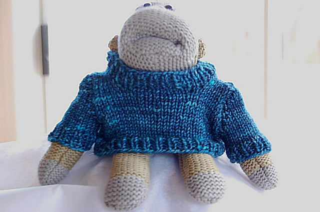 Ravelry: Monkey Go Round Jumper/Sweater pattern by Cindy Oertel