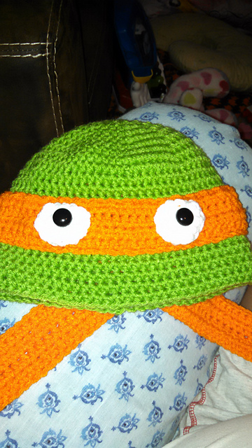 Ravelry: ceceliapate's Ninja Turtle Hat Pattern