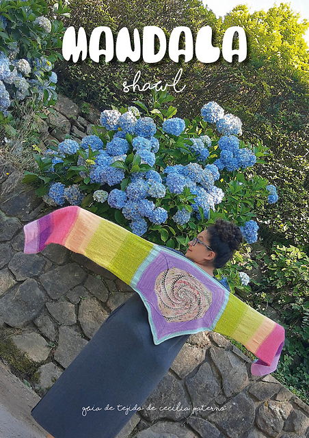 Ravelry: MANDALA Shawl pattern by Cecilia Paterno