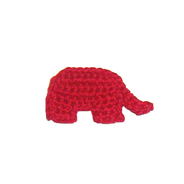 Ravelry: Elephant Applique pattern by Cecinatrix