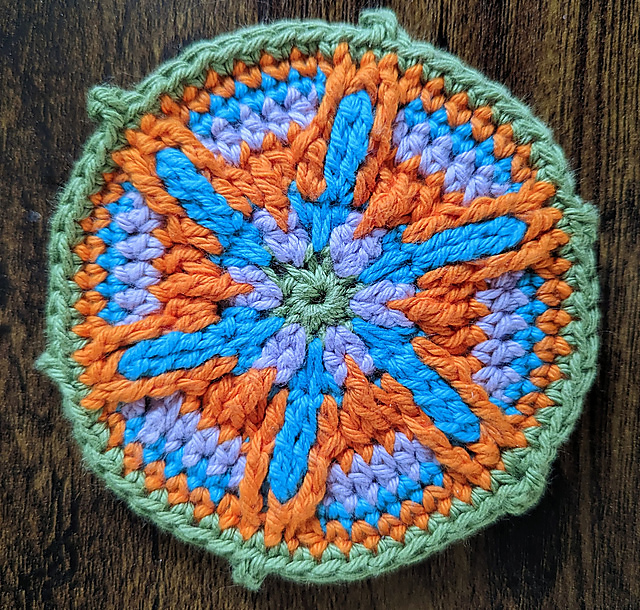 Ravelry: Be-Spoke Coaster pattern by CarrieJoy Designs