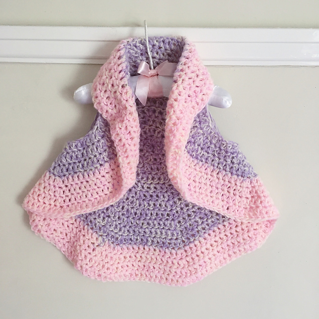 Ravelry: Bella Circle Waistcoat pattern by Charlotte Hobson