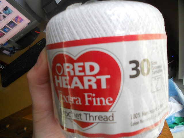 Ravelry: Red Heart Extra Fine Crochet Thread (Size 30)