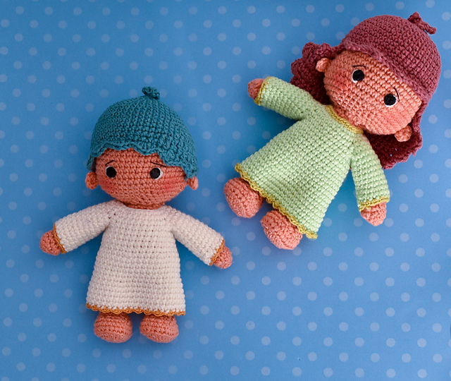 Ravelry: KIKI y LALA pattern by Flor Rojas