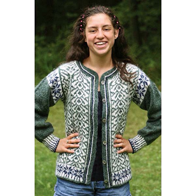 Ravelry: Norwegian Mitten Sweater pattern by Meg Swansen