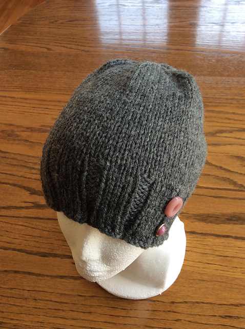 Ravelry: Vintage Button Hat pattern by Creations by Connie