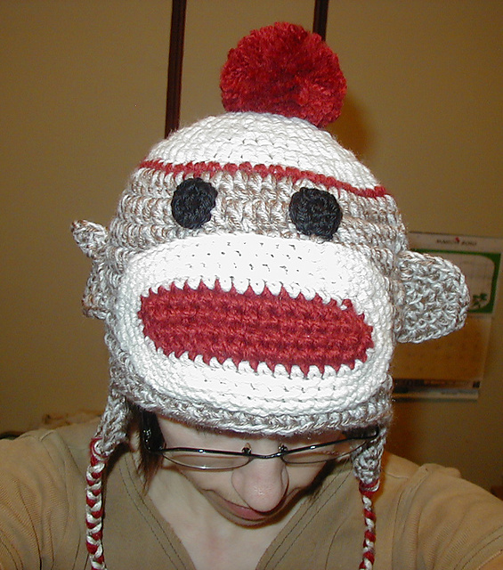 Ravelry: Sock monkey hat pattern by Christine Doyle