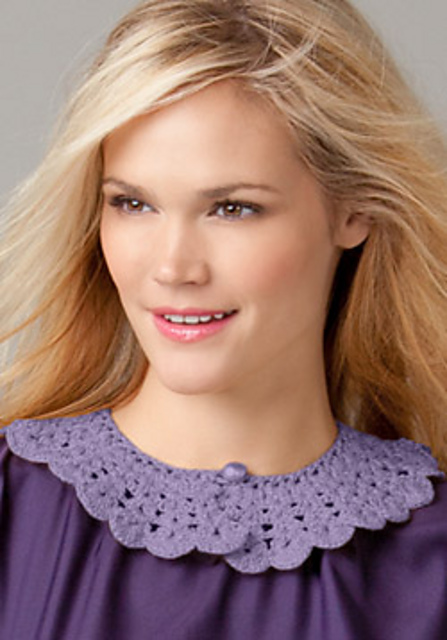 Ravelry: Crochet Ruffled Collar pattern by Drew Emborsky