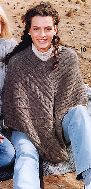 Ravelry: Léttlopi poncho #10 pattern by Norah Gaughan