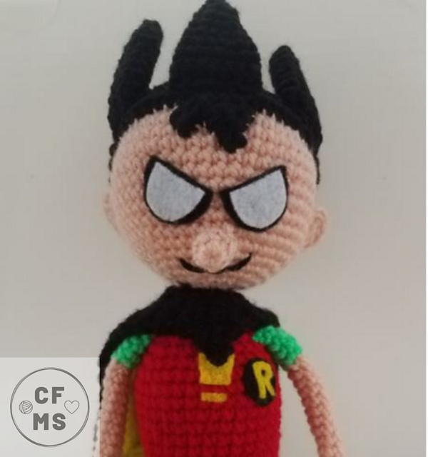 Ravelry: Teen Titans Robin pattern by Lindsay Ilardo