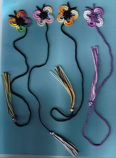 Ravelry: Another Butterfly Bookmark pattern by Amelia Beebe