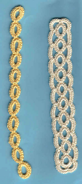 Ravelry: Linked Rings Bookmark pattern by Amelia Beebe