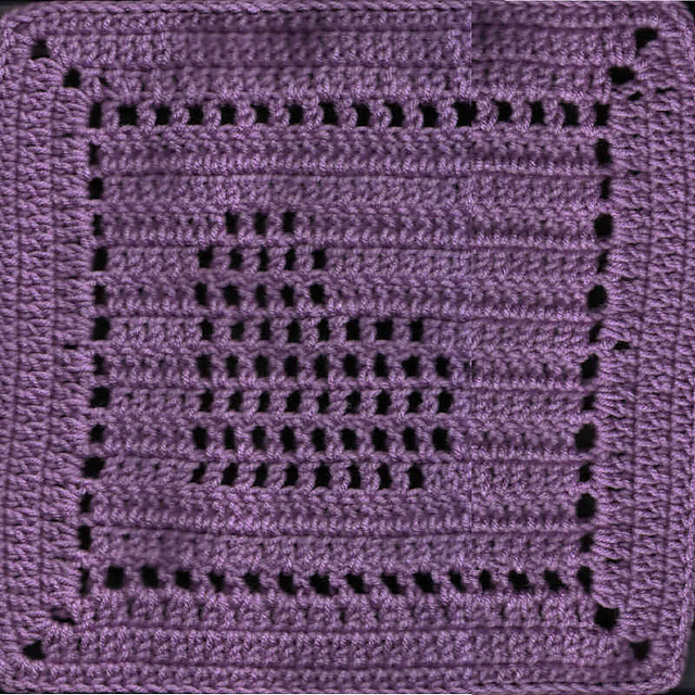 Ravelry: Slanted Heart Square pattern by Amelia Beebe