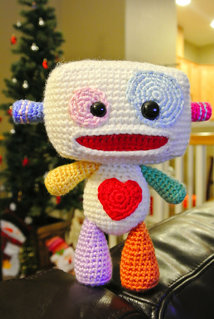 Ravelry: Frankens Robbie the Robot pattern by amilovers