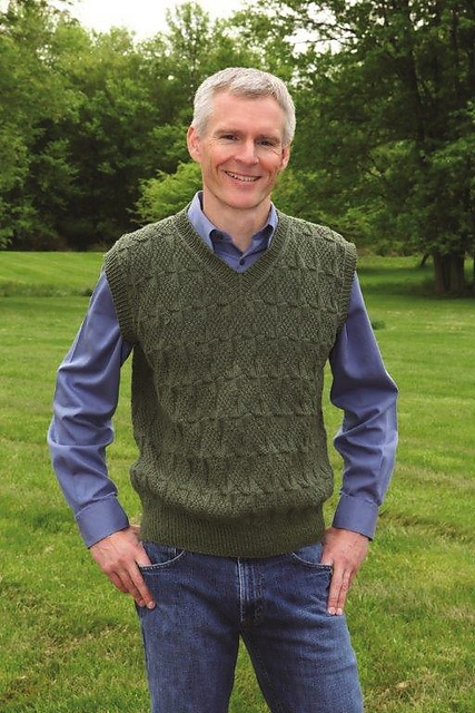 Ravelry: Diamond Vest pattern by Charles D. Gandy