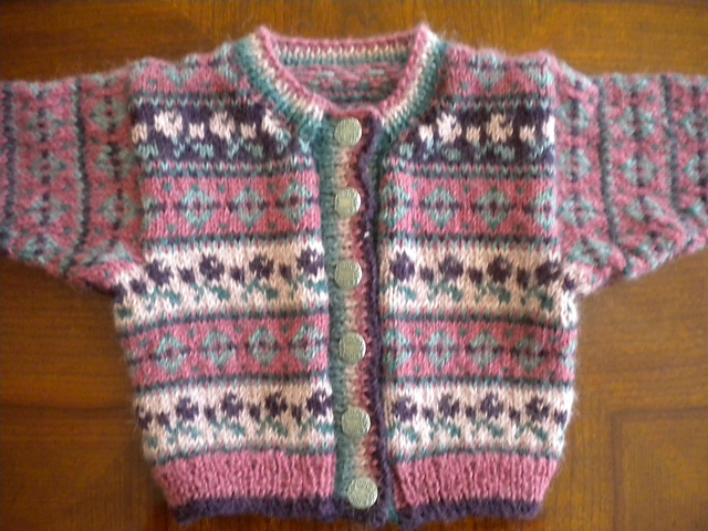 Ravelry: Fair Isle Cardigan pattern by Debbie Bliss