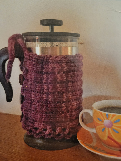 Ravelry: French Press Cozy pattern by Mette Buchreitz